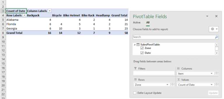 How to Create a Pivot Table with VBA in Excel | Excelchat