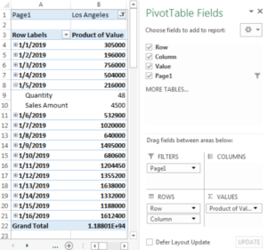How to Create a Pivot Table from Multiple Worksheets | Excelchat