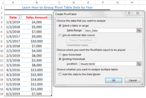 Learn How to Group Pivot Table Data by Year | Excelchat
