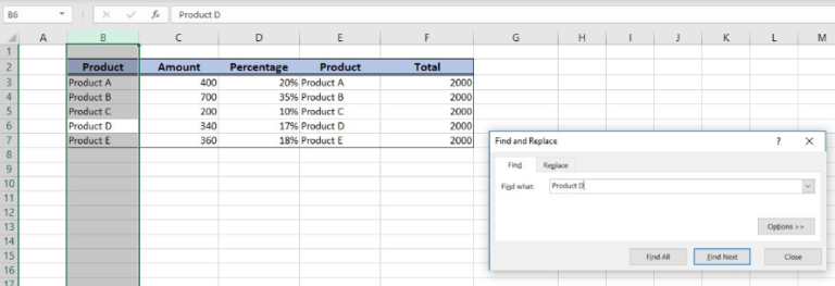 How to Limit Your Search to a Column in Excel | Excelchat