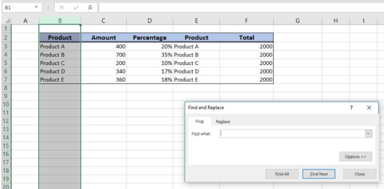 How to Limit Your Search to a Column in Excel | Excelchat