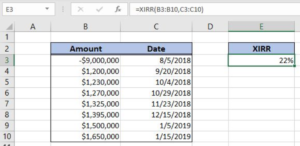 How to Use the XIRR Function in Excel | Excelchat
