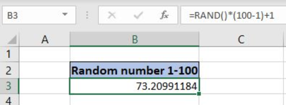 A Guide on Using the Excel Random Number Function | Excelchat