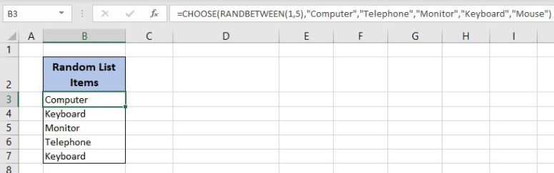How to Create a Randomized List in Excel | Excelchat