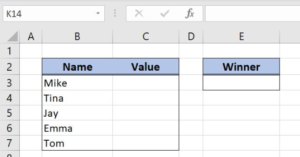 How to Use Excel to Set Up an Electronic Raffle | Excelchat