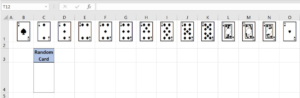 How to Create a Random Playing Card Generator in Excel | Excelchat