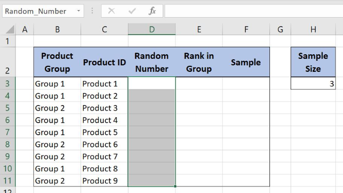 How to Create a Stratified Random Sample in Excel | Excelchat