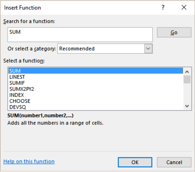 Excel Formula: How to use the Excel SUM function- Excelchat