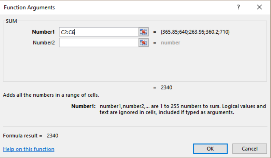 Excel Formula How To Use The Excel Sum Function Excelchat