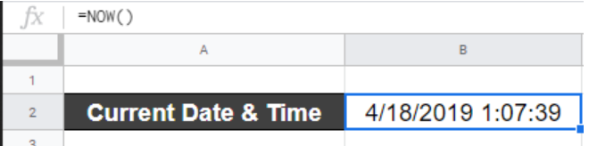 How to Insert Current Date and Time from your System in Google Sheets and Excel through a ...