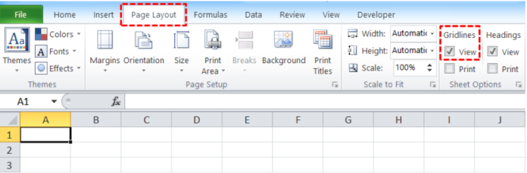 How to Remove, Add and Print Gridlines in Excel | Excelchat