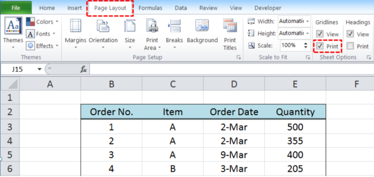 How to Remove, Add and Print Gridlines in Excel | Excelchat
