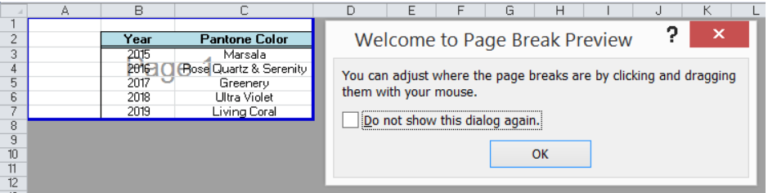 How to remove page breaks in Excel | Excelchat