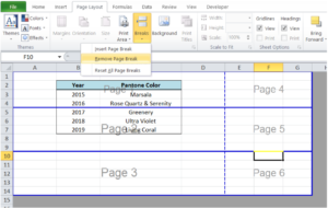 How to remove page breaks in Excel | Excelchat