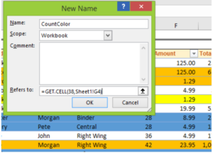 How to Count and Sum Colored Cells in Excel | Excelchat