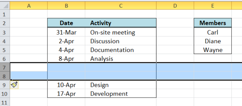 How to insert multiple rows in Excel? | Excelchat