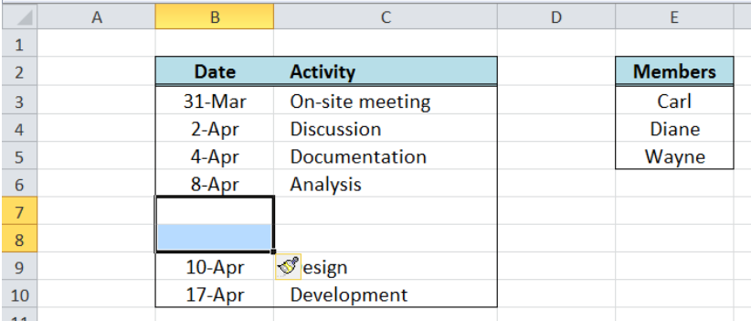 How to insert multiple rows in Excel? | Excelchat