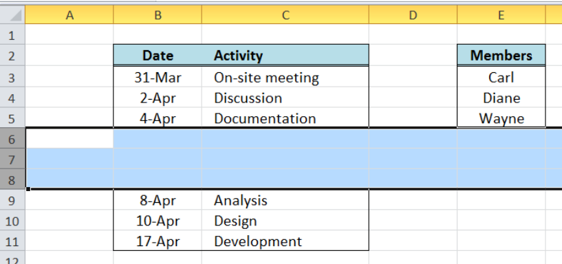 How to insert multiple rows in Excel? | Excelchat