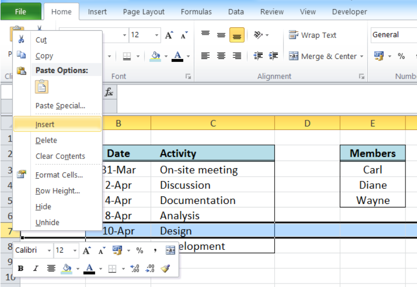 How to insert multiple rows in Excel? | Excelchat