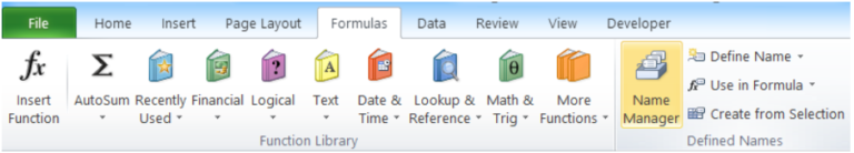 Assign name to cells and range in Excel | Excelchat
