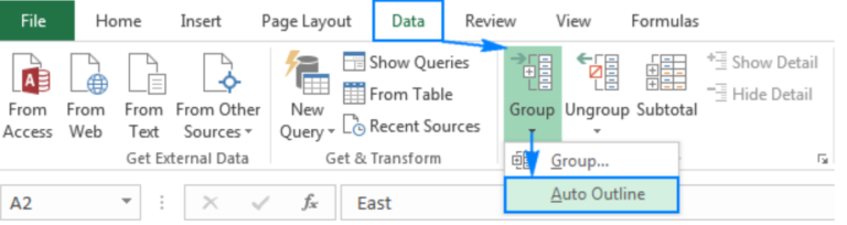 How to group rows and columns in Excel | Excelchat