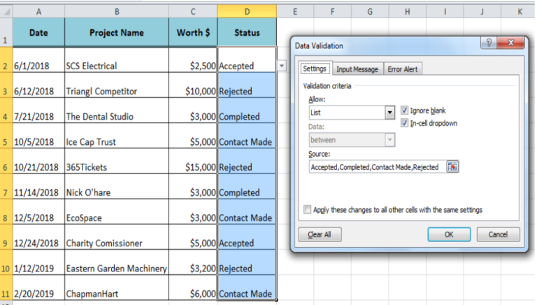 How to Delete a Drop Down List in Excel | Excelchat