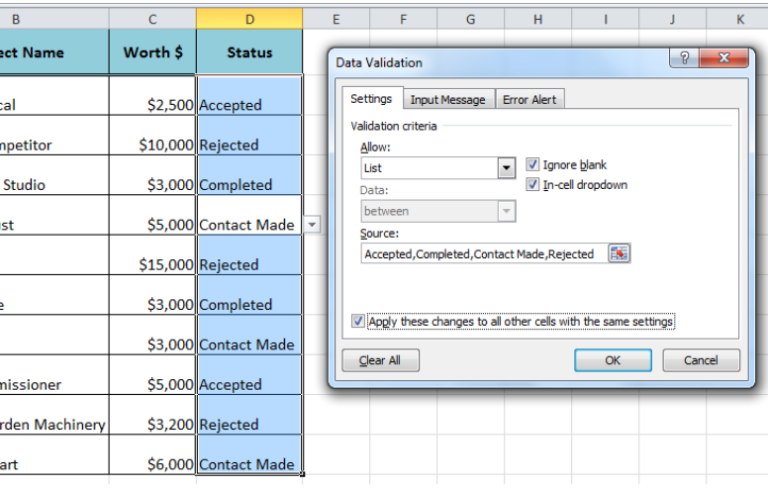 How to Delete a Drop Down List in Excel | Excelchat