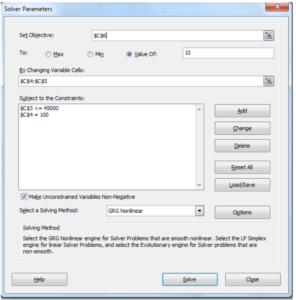 How to Use Solver in Excel | Excelchat