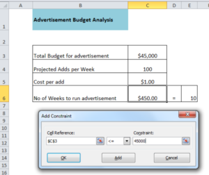 How to Use Solver in Excel | Excelchat