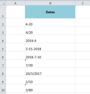 How to Stop Excel From Changing Numbers to Dates | Excelchat