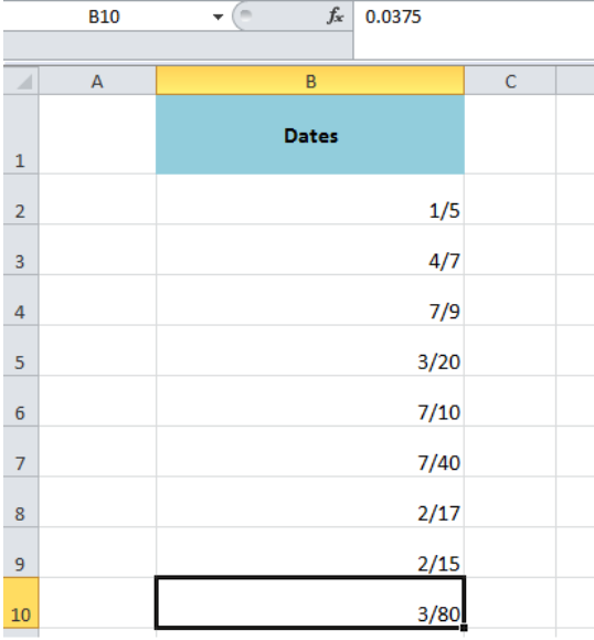 How to Stop Excel From Changing Numbers to Dates | Excelchat