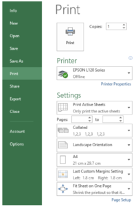 How to fit an Excel sheet on one page | Excelchat