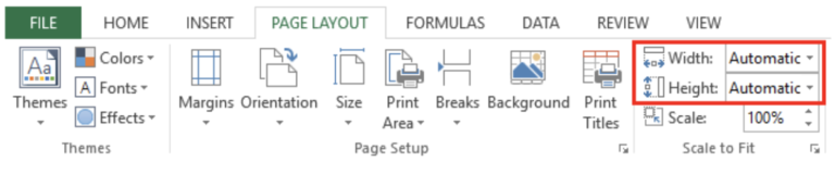 How to fit an Excel sheet on one page | Excelchat