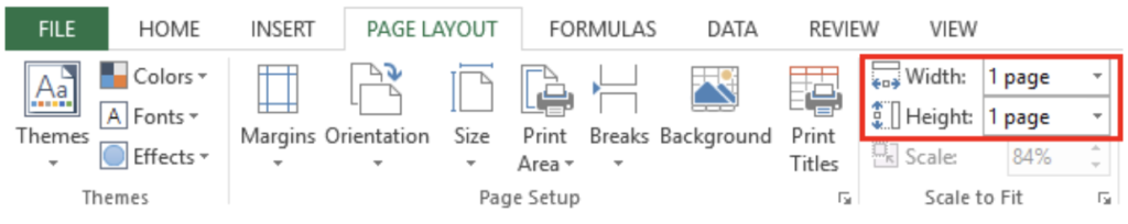 How to fit an Excel sheet on one page | Excelchat