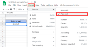 Add or remove leading zeros in Excel and Google Sheets | Excelchat