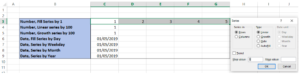 How to Fill Series | Excelchat