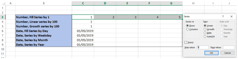 How to Fill Series | Excelchat