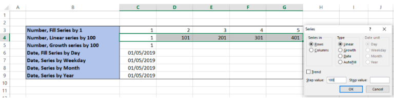 How to Fill Series | Excelchat