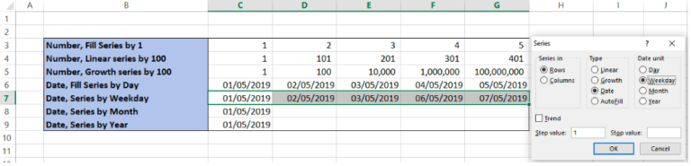 How to Fill Series | Excelchat