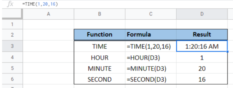 Date and time functions in Google sheets - Excelchat | Excelchat