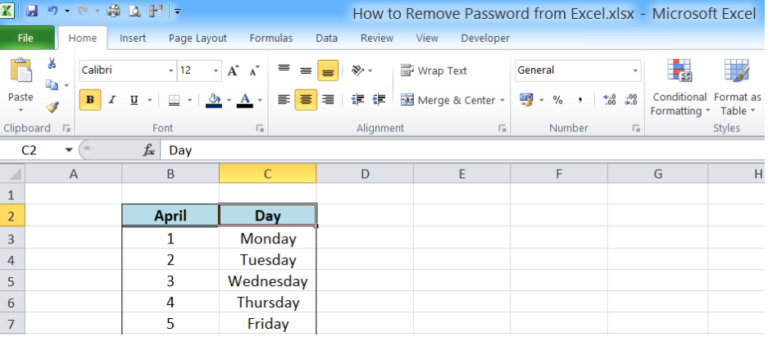 How to Remove Encryption from Excel - Excelchat | Excelchat