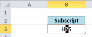 How to Insert Subscript and Superscript in Excel - Excelchat | Excelchat