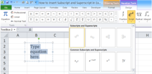 How to Insert Subscript and Superscript in Excel - Excelchat | Excelchat