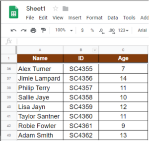 How to Repeat Header Row when Scrolling in Google Sheets and Excel - Excelchat | Excelchat