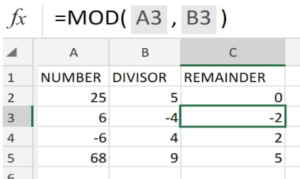 Excel Mod function - Excelchat | Excelchat