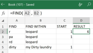 Find Function in Excel - Excelchat | Excelchat