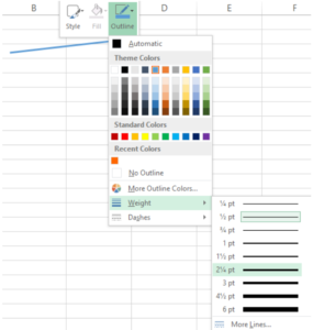 How to draw a line in Excel - Excelchat | Excelchat