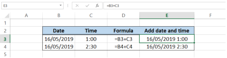 How to add date and time in Excel - Excelchat | Excelchat