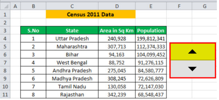How to create a scrollbar in Excel - Excelchat | Excelchat