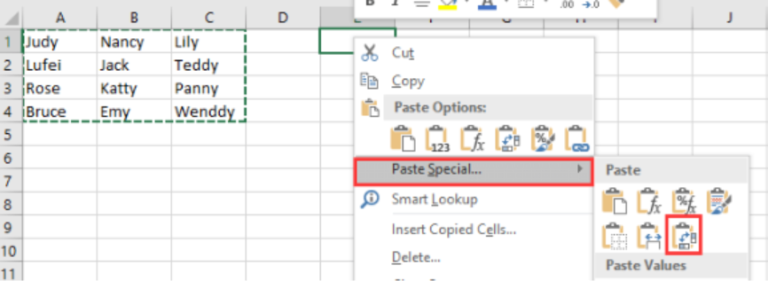 How to rotate Excel table - Excelchat | Excelchat